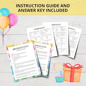 Birthday Friendly Feud Game | Birthday Family Feud-style Game ...