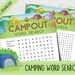 Printable Camping Word Searches | Printable Camping Games | Printable ...