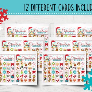 Christmas Bingo Game | Christmas Party Games | Christmas Games for Kids ...