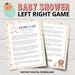 Crib Baby Shower Left Right Story | Funny Baby Shower Left Right Game ...