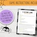 Printable Halloween 5 Second Game | Halloween Games for Kids | Family ...