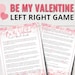 Be My Valentine Left Right Game | Cute Valentine's Day Left Right Story ...