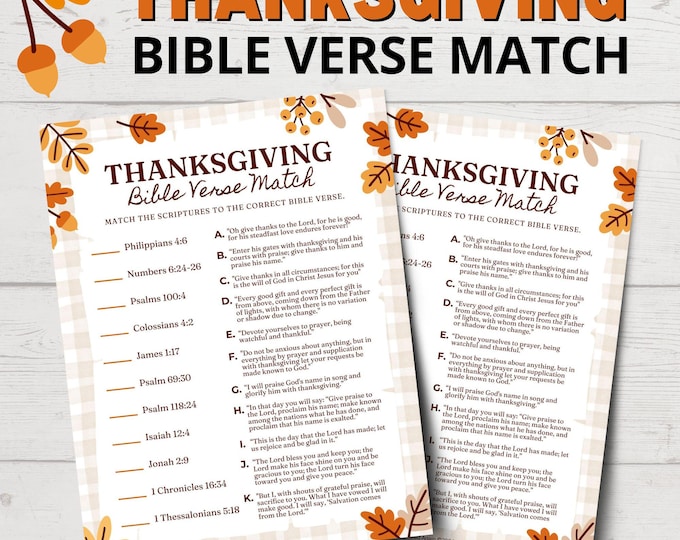 Thanksgiving Bible Game | Thanksgiving Left Right Game | Bible Game ...