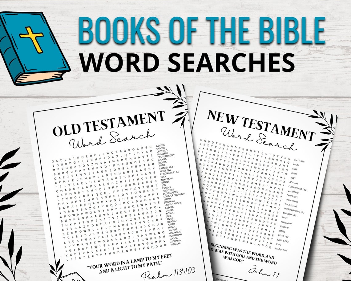 Printable Bible Word Searches | Old Testament Word Search | New ...