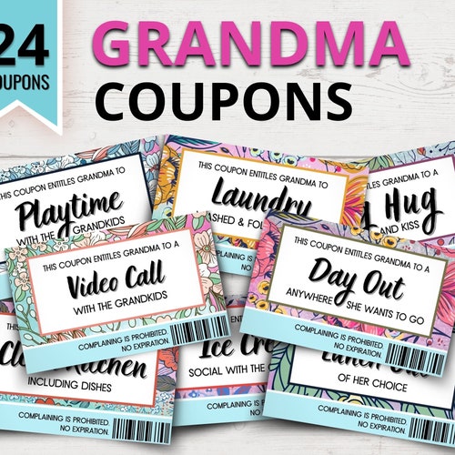 Printable Coupons for Dad Father's Day Coupon Book - Etsy