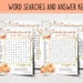 Thanksgiving Word Search Bundle | Thanksgiving Puzzles | Printable Fall ...