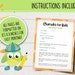 Charades Game for Kids | Printable Kid-edition Charades | Classroom ...