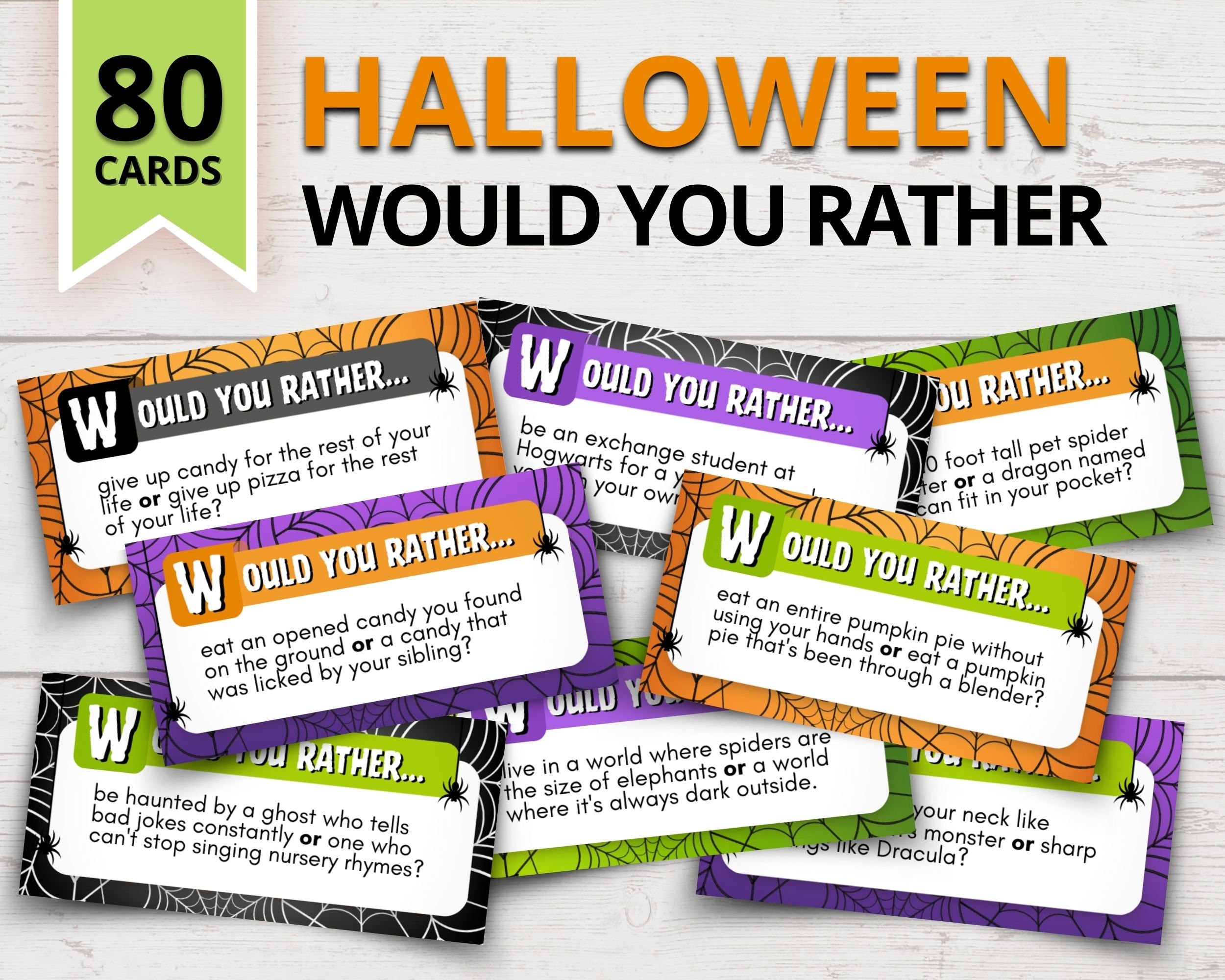 Halloween Would You Rather Questions | Halloween Would You Rather ...