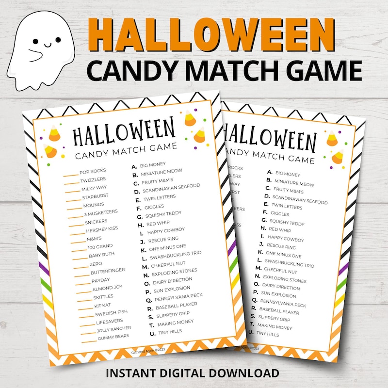 Halloween Trivia - Etsy