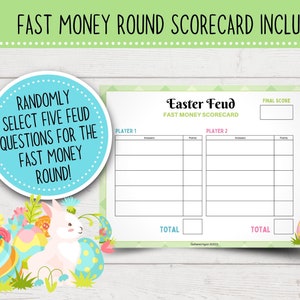Printable Easter Feud Game | Easter Family Feud-style Questions ...