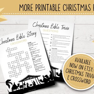 Christmas Bible Word Searches for Kids | Christmas Story Lesson ...