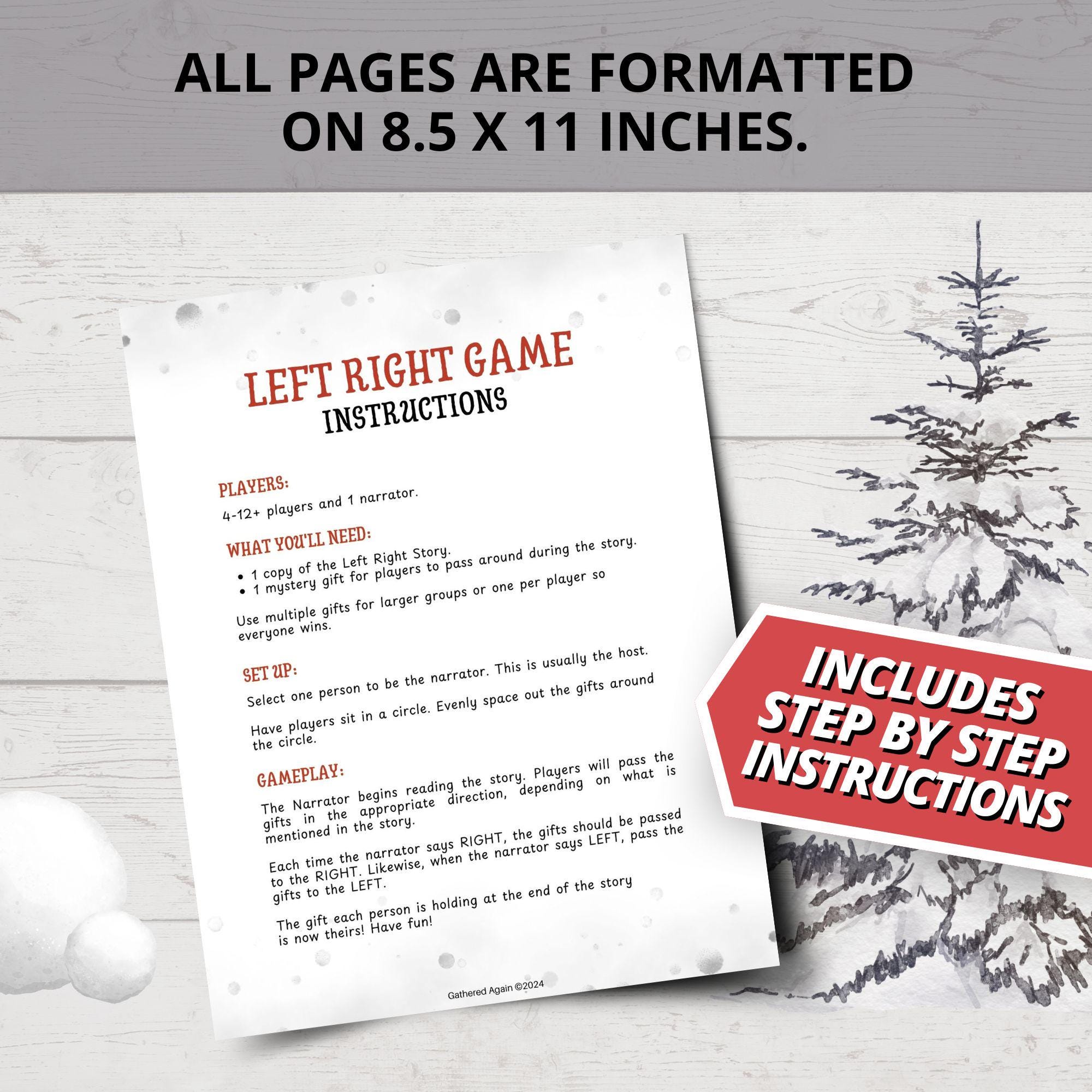 The Best-dressed Snowman Left Right Story | Christmas Left Right Game ...