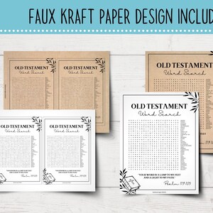 Printable Bible Word Searches | Old Testament Word Search | New ...