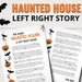 The Most Haunted House Halloween Left Right Game | Halloween Left Right ...