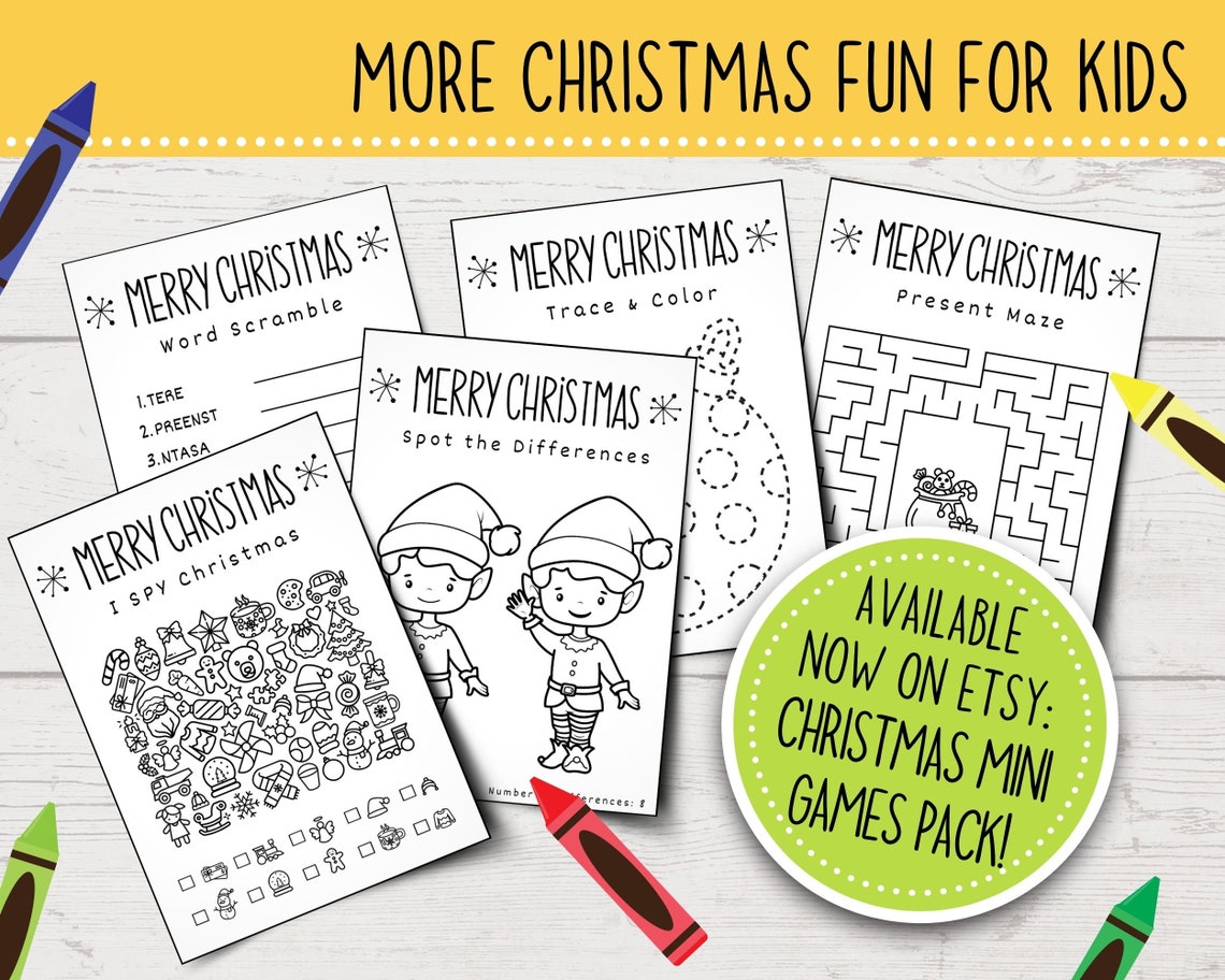 Printable Christmas Coloring Pages for Kids | Christmas Coloring Book ...