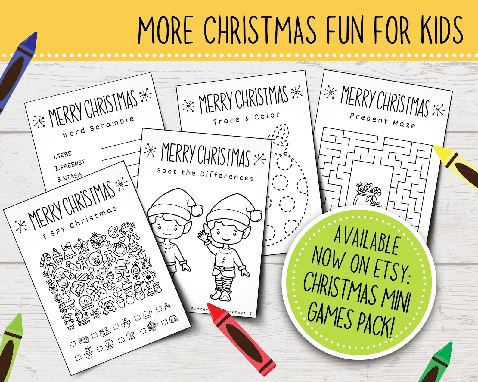 Printable Christmas Coloring Pages for Kids | Christmas Coloring Book ...