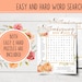 Thanksgiving Word Search Bundle | Thanksgiving Puzzles | Printable Fall ...