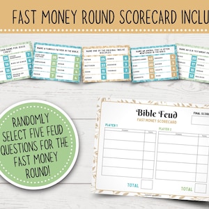 Christian Bible Feud Game | Bible Family Feud-style Game Show | Church ...