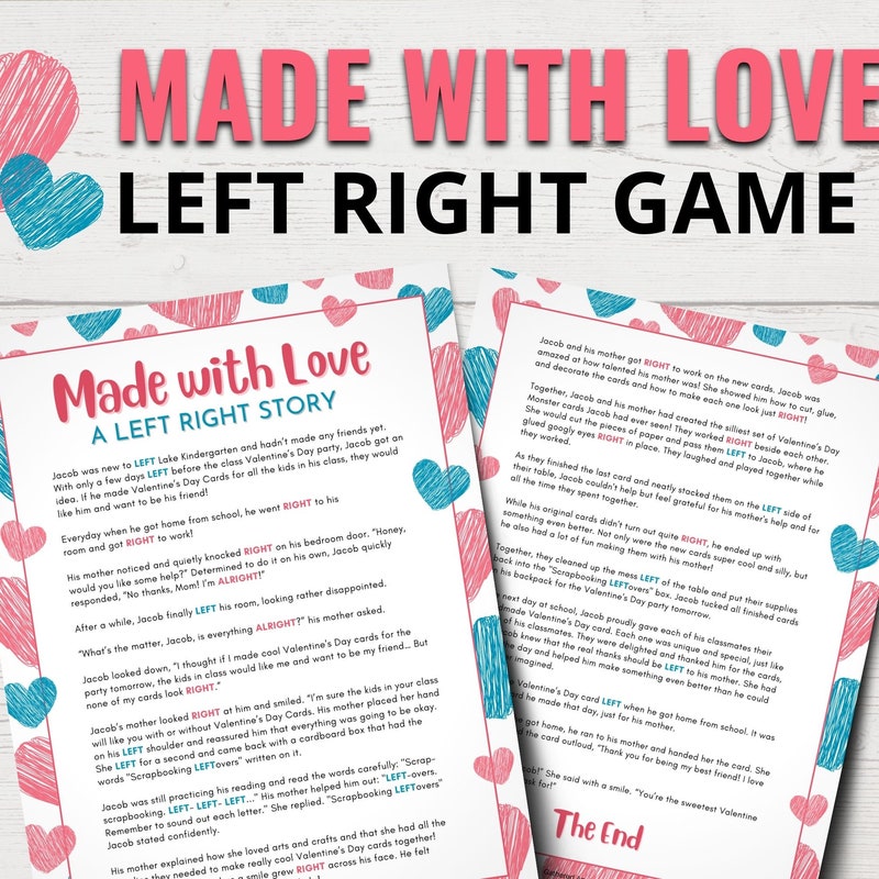 Free Left Right Games - Etsy