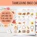 Thanksgiving Bingo Game | Thanksgiving Party Games | Beautiful ...