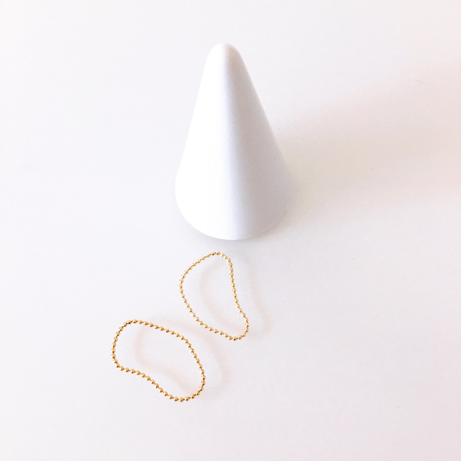 Beads Ball Chain 1mm Tiny Beads Ball Chain Link Ring - Etsy