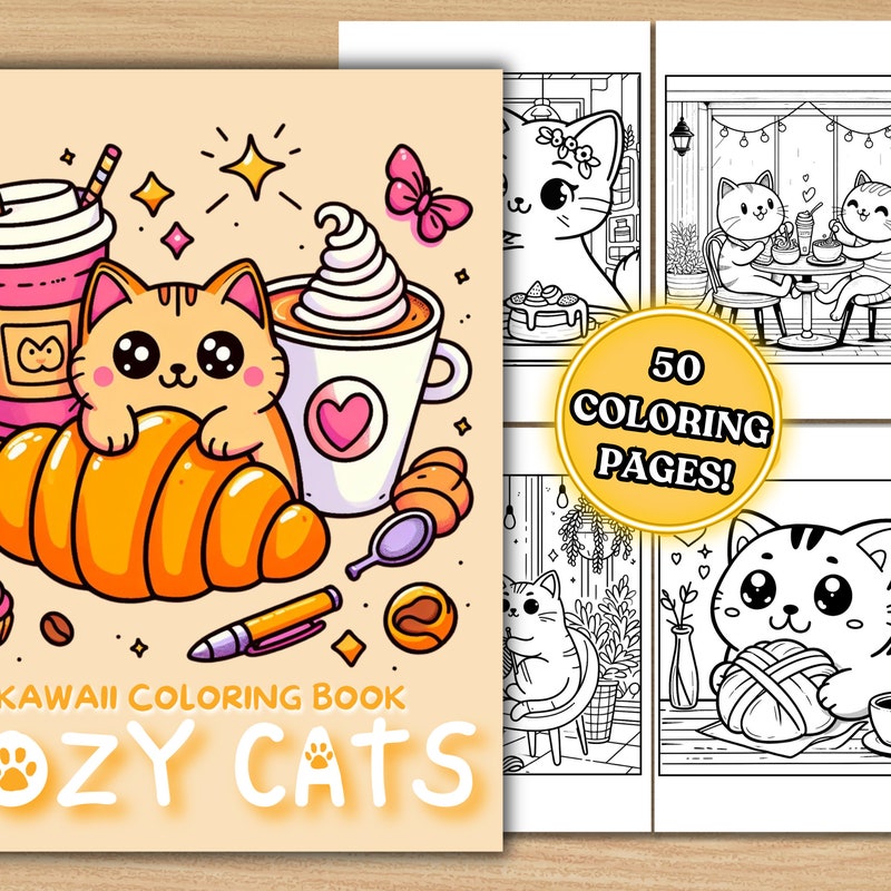 Food Coloring Book - Etsy