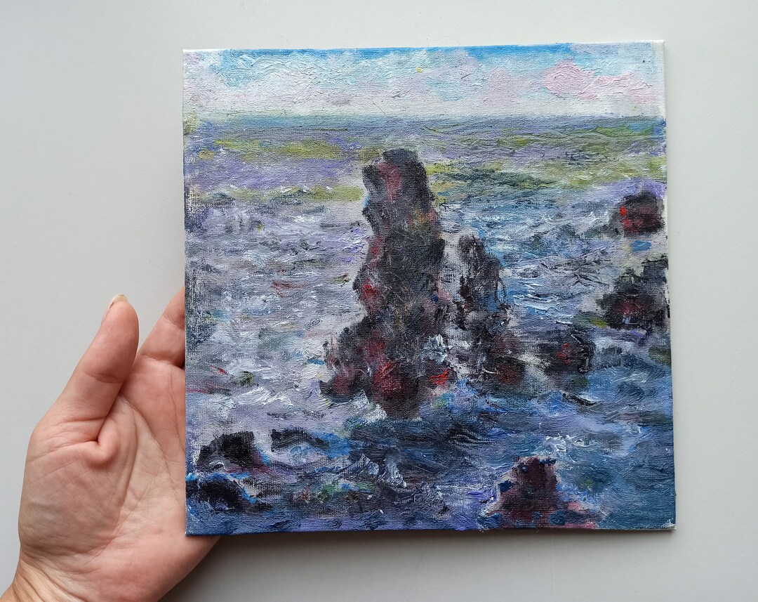 Claude Monet Impressionist Art Copy Painting Hand Painted Art - Etsy