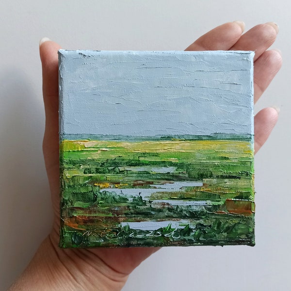 Mini Canvas Painting - Etsy
