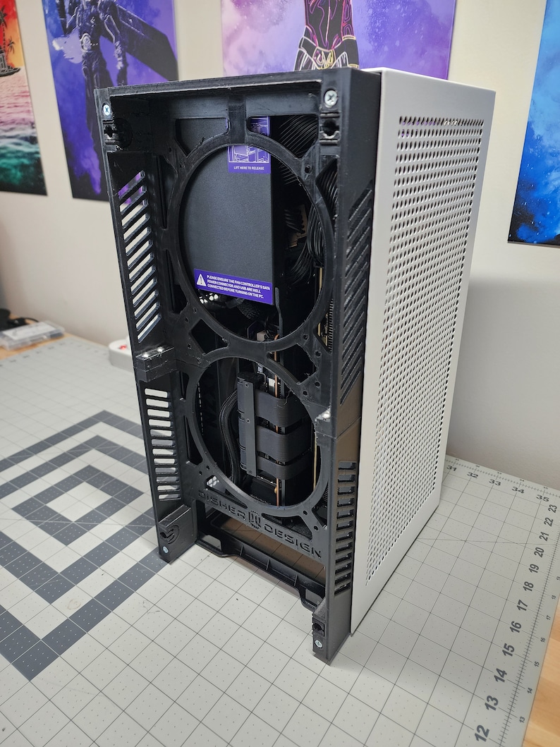 NZXT H1 V2 Front or Rear Panel Spacer With Fan Mounts - Etsy