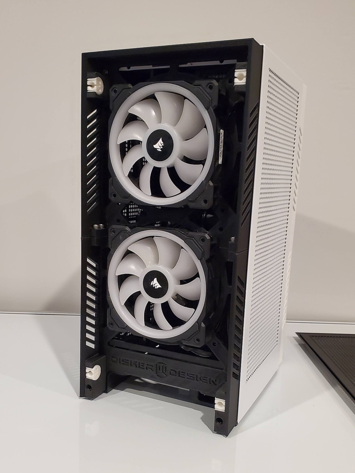 NZXT H1 V1 Front or Rear Panel Spacer With Fan Mounts - Etsy