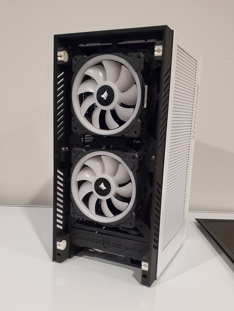 NZXT H1 V1 Front or Rear Panel Spacer With Fan Mounts - Etsy
