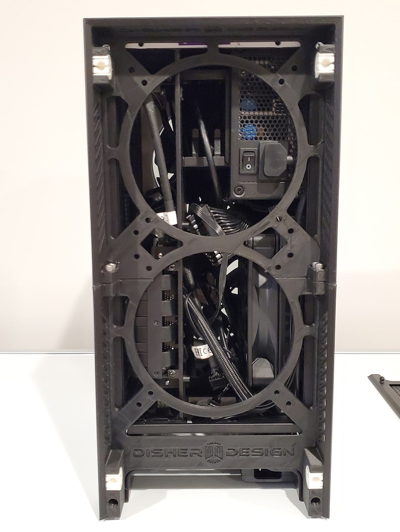 NZXT H1 V1 Front or Rear Panel Spacer With Fan Mounts - Etsy