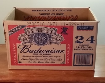 Budweiser Box | Etsy