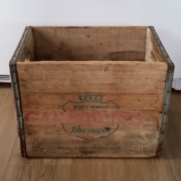 Canada Dry Crate - Etsy