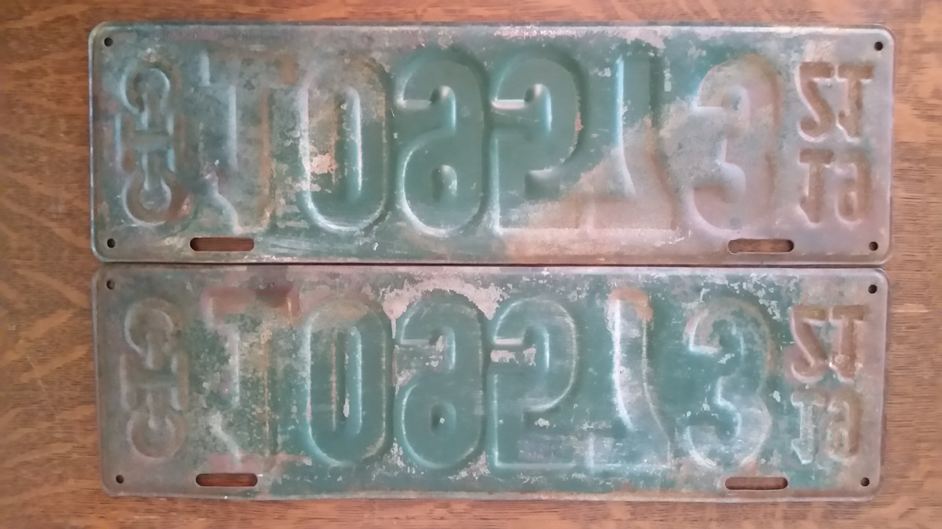 1921 Ohio License Plates - Etsy