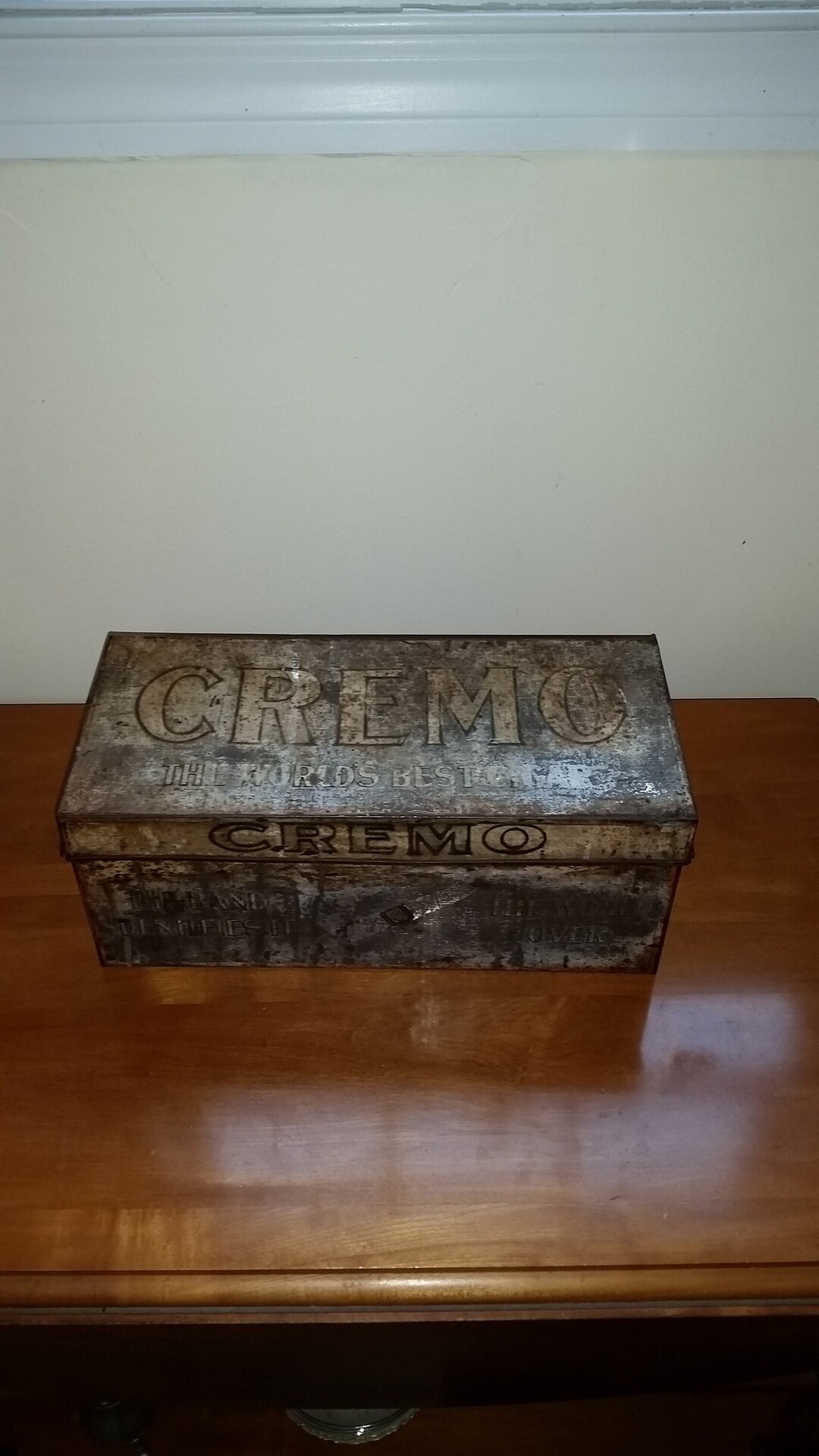 Cremo Tin Cigar Humidor Advertising Counter Display - Etsy