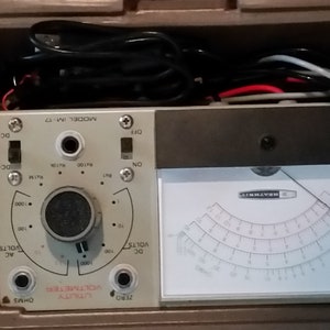 Heathkit Voltmeter - Etsy