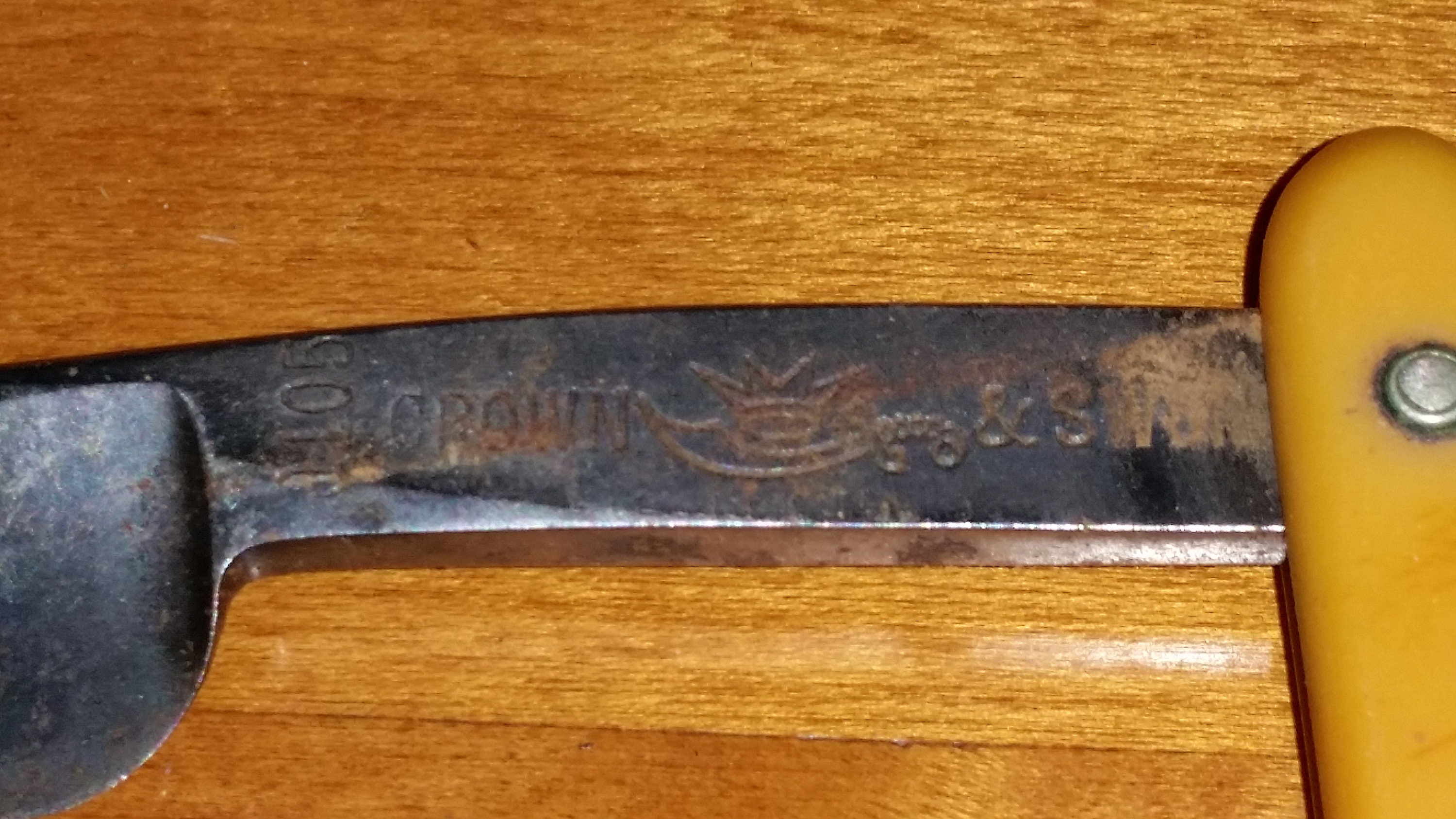 Crown & Sword Straight Razor Germany - Etsy