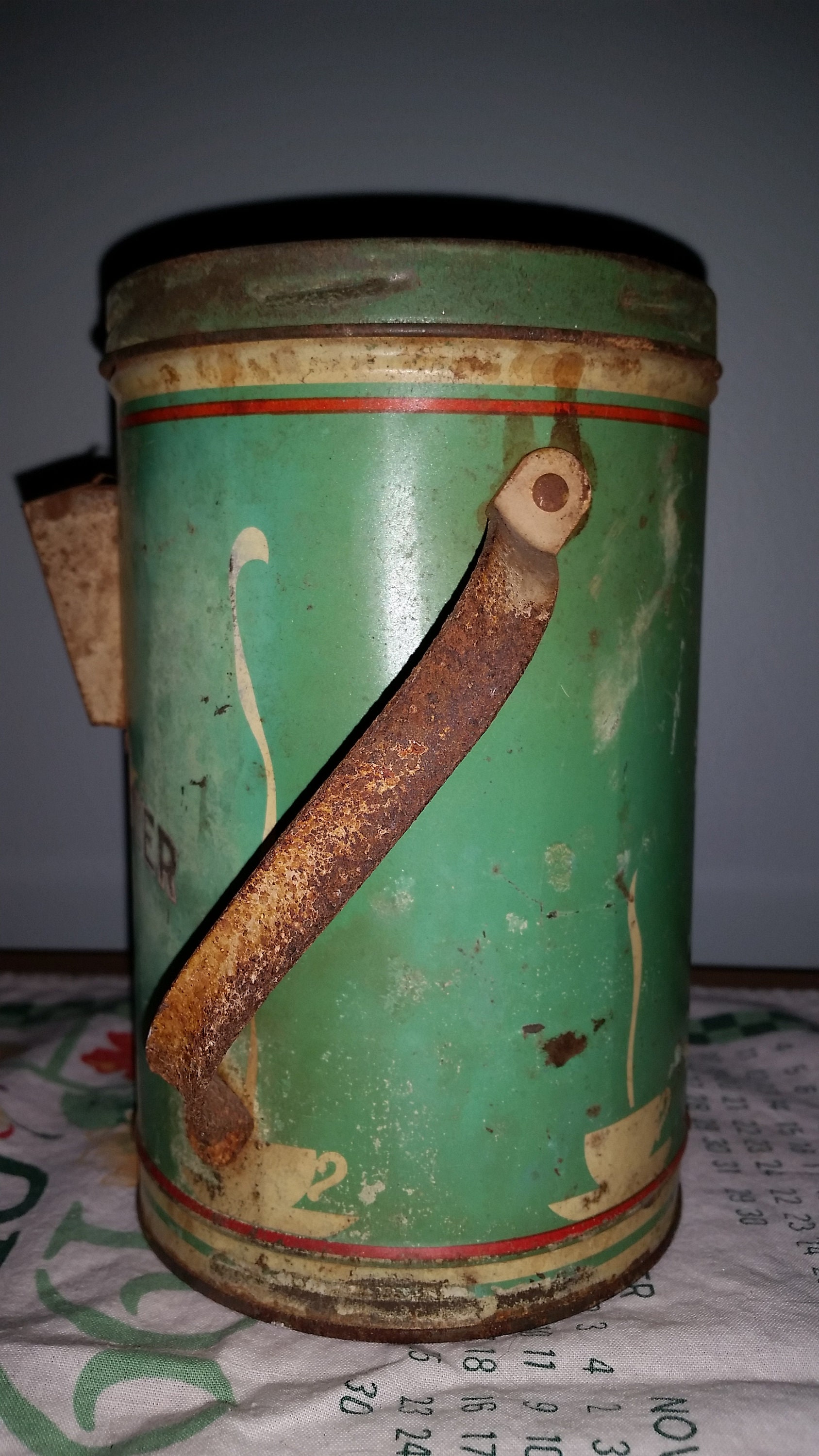 Canco Vintage Coff E Meter Coffee Can - Etsy