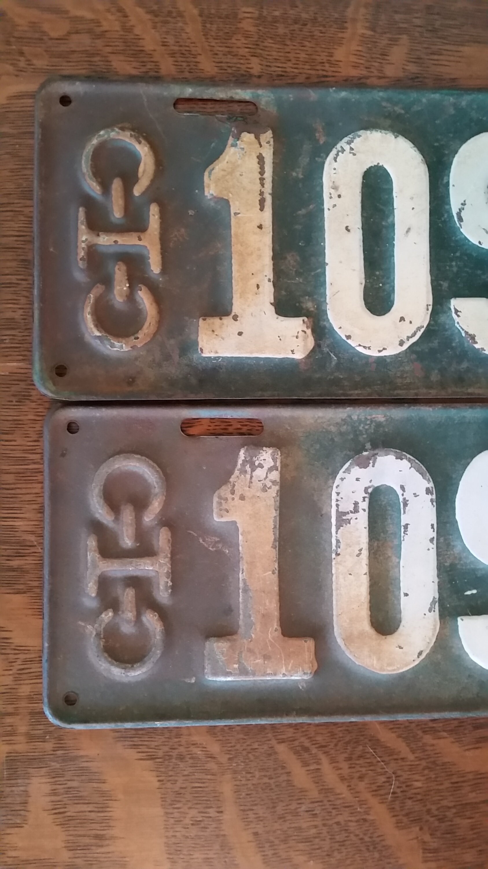 1921 Ohio License Plates - Etsy