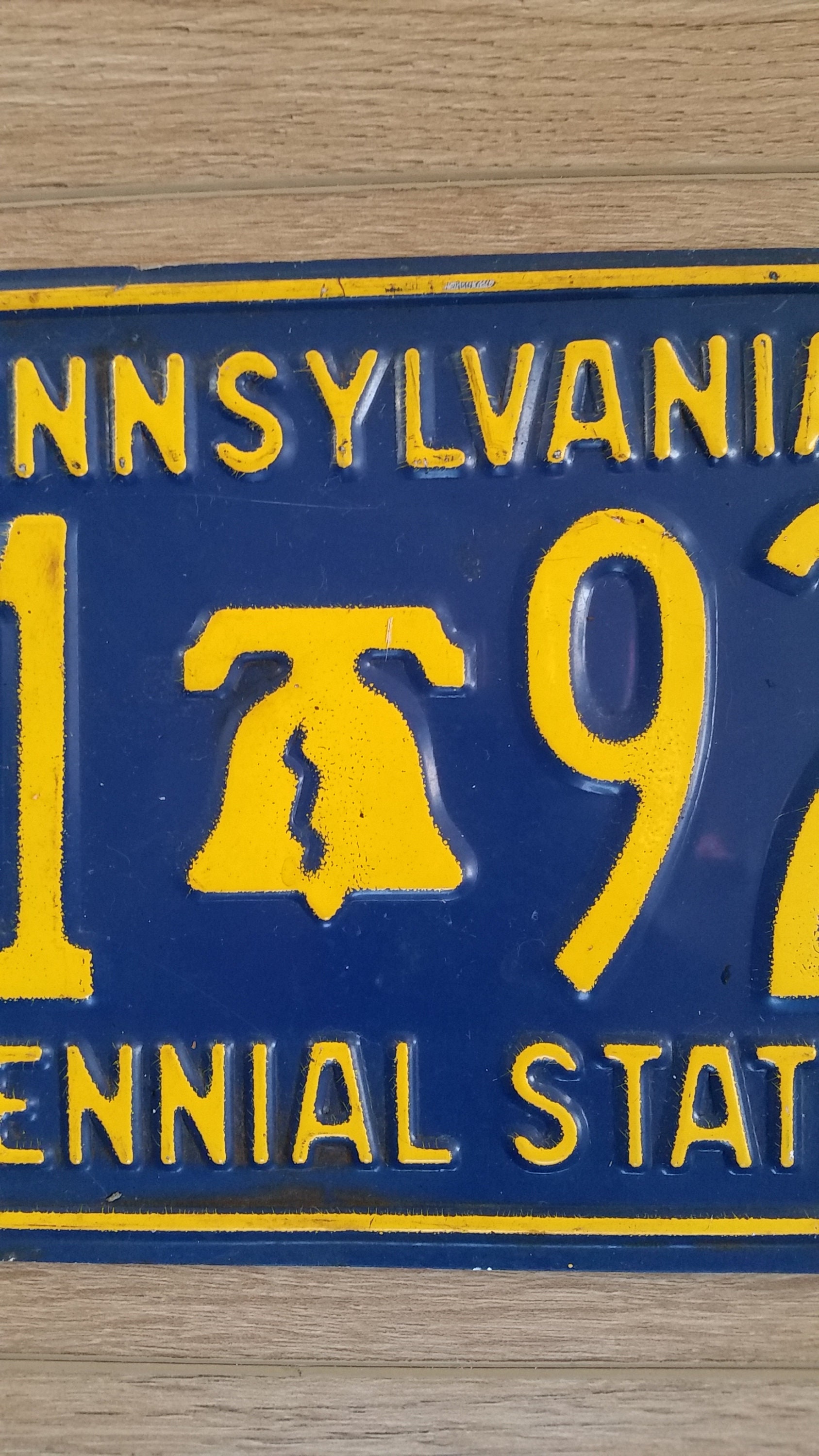 Pennsylvania Bicentennial License Plate 1976 - Etsy