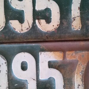 1921 Ohio License Plates - Etsy