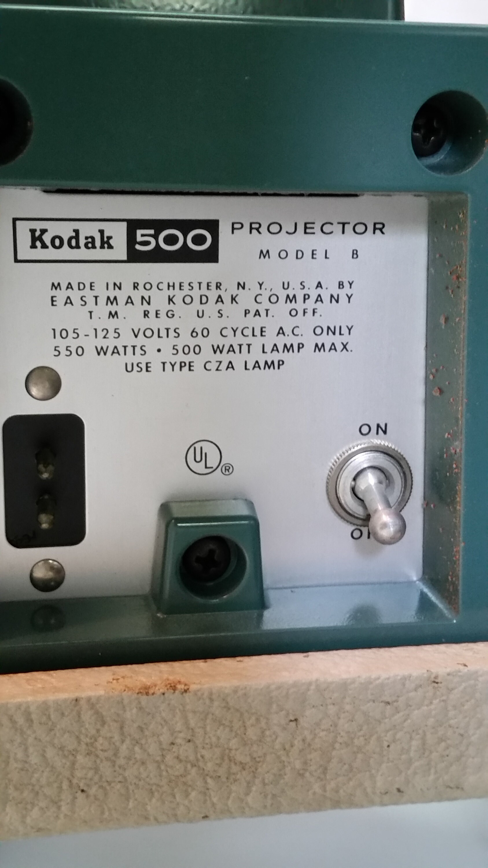 Kodak 500 Projector Model B - Etsy