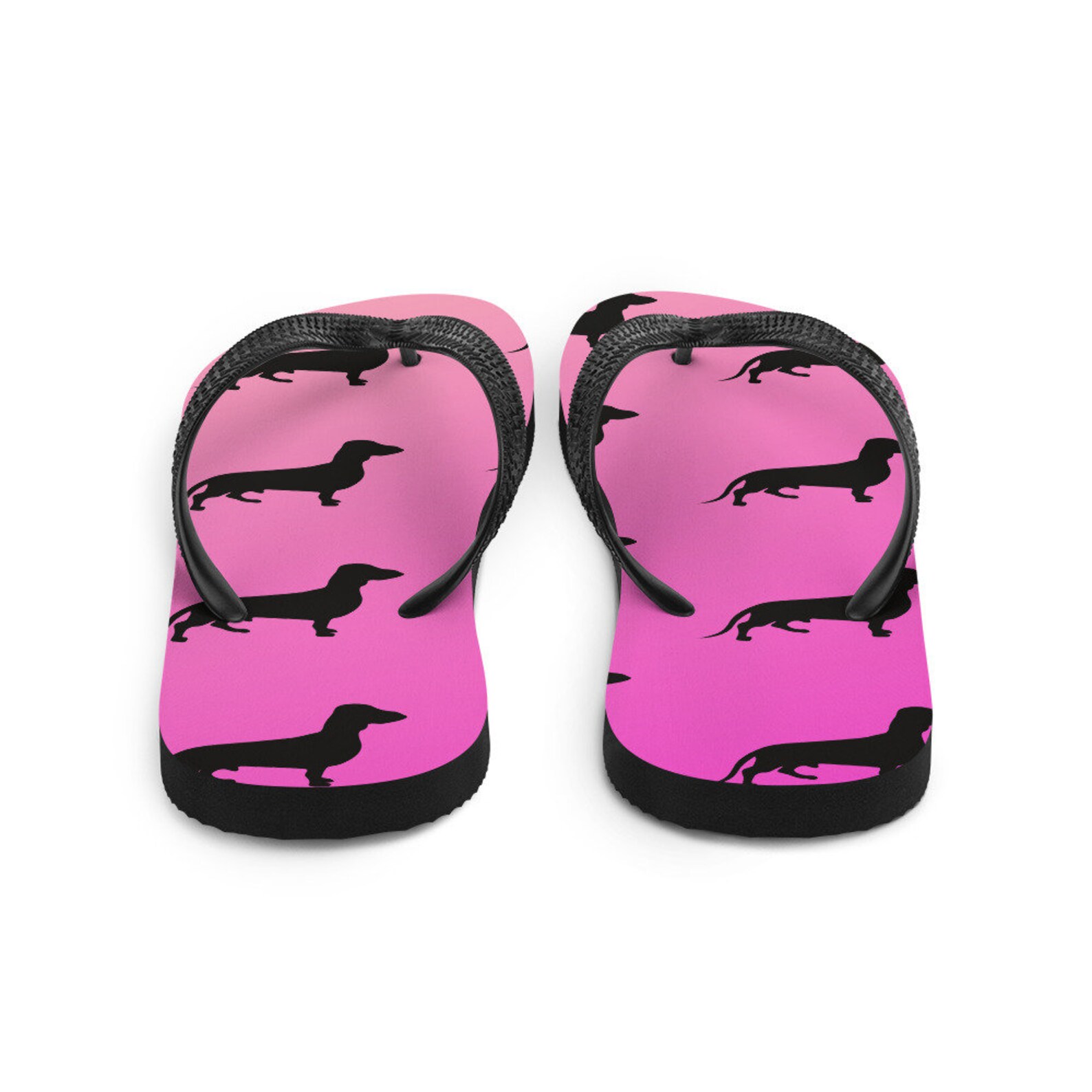 Dachshund perro summer beach chanclas casual Doxie perro | Etsy