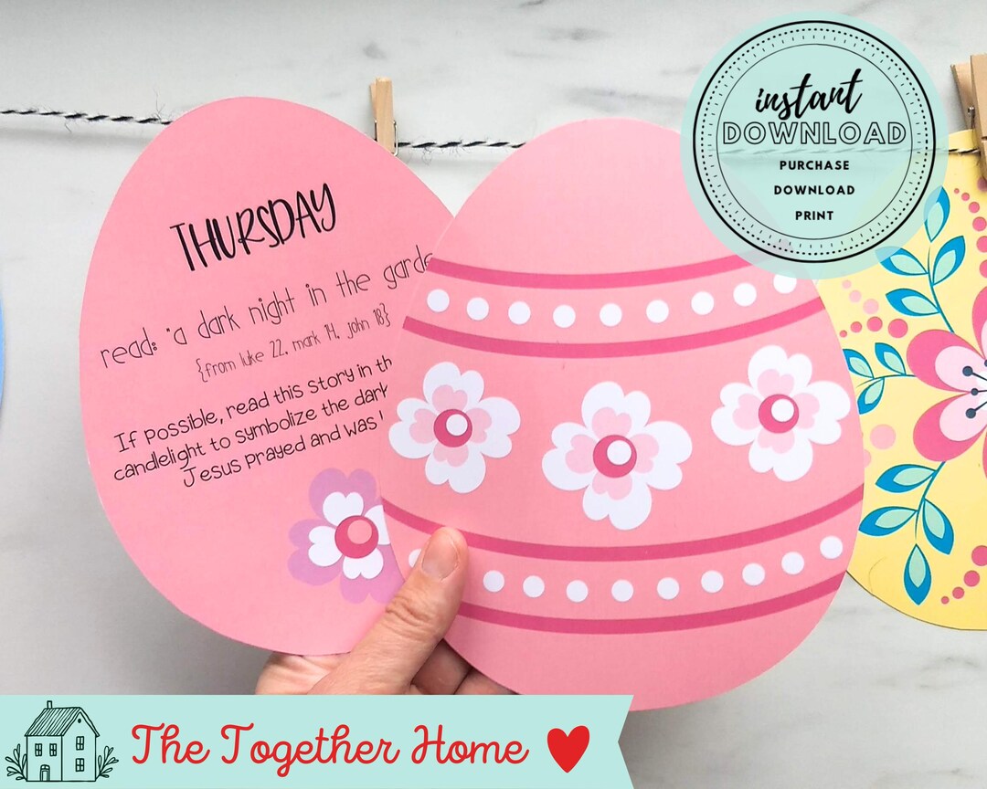 Easter Week Reading Plan - Jesus Storybook Bible - Easter Lessons ...