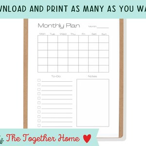 Simple Planner Bundle Printable - Daily Planner - Weekly Planner ...