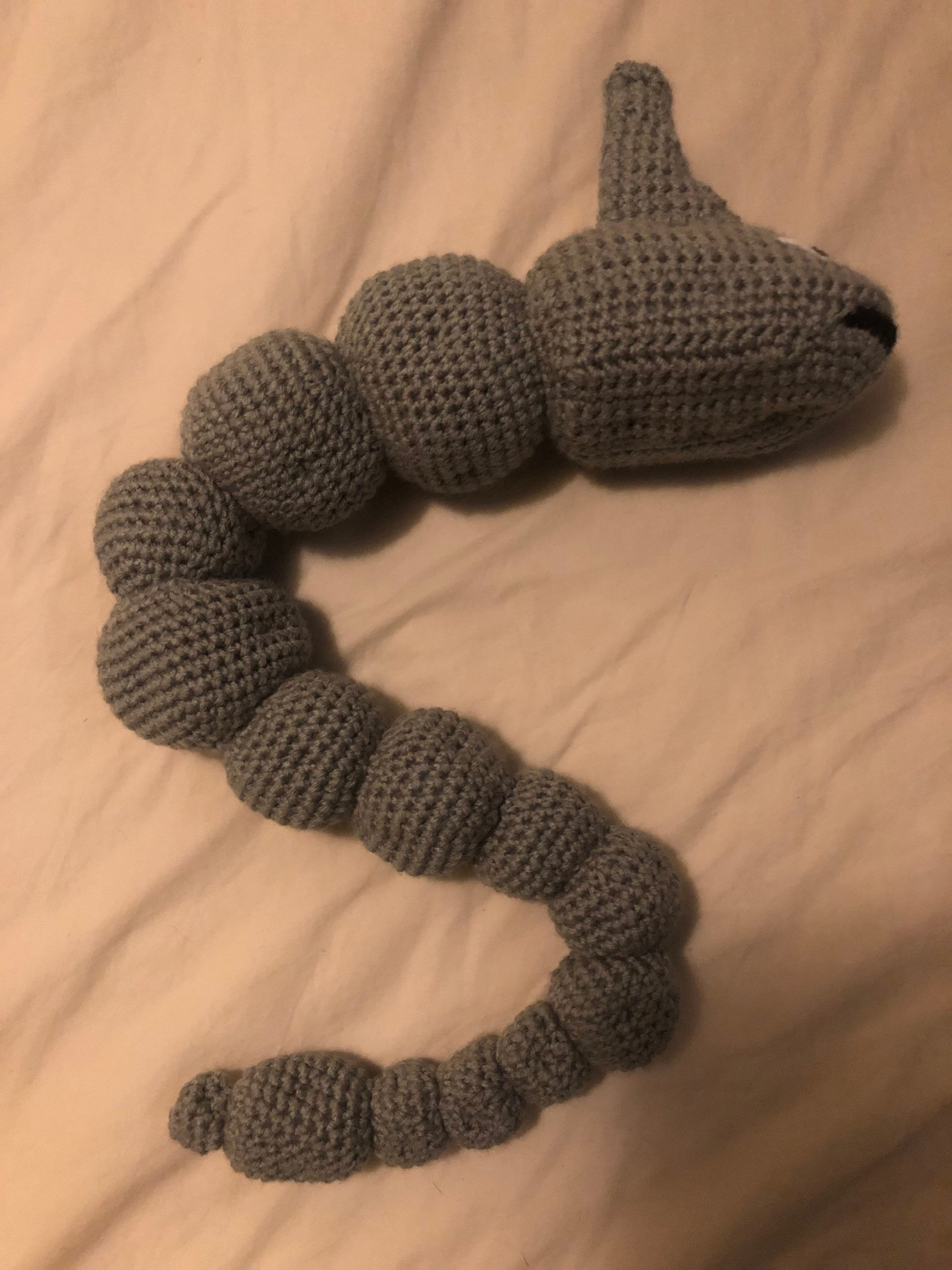 Onix Pokémon Crochet Pattern - Etsy