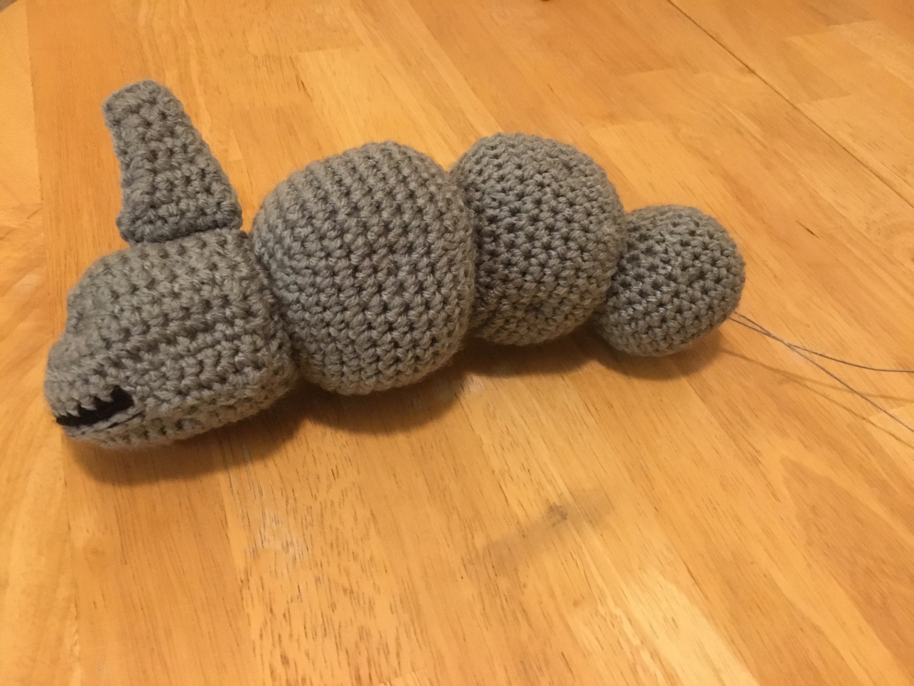 Onix Pokémon Crochet Pattern - Etsy