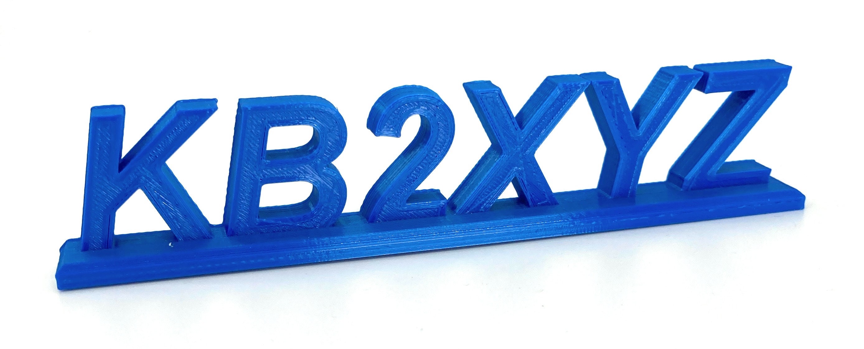 Amateur Radio or GMRS Call Sign Desk Plaque - Etsy