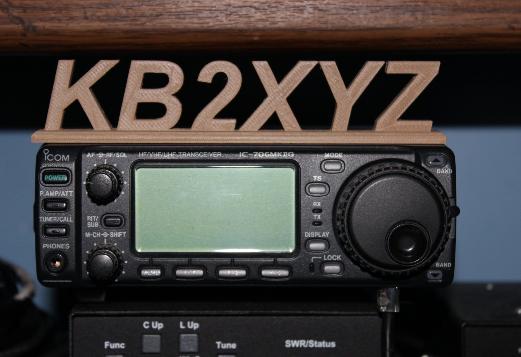 Amateur Radio or GMRS Call Sign Desk Plaque - Etsy